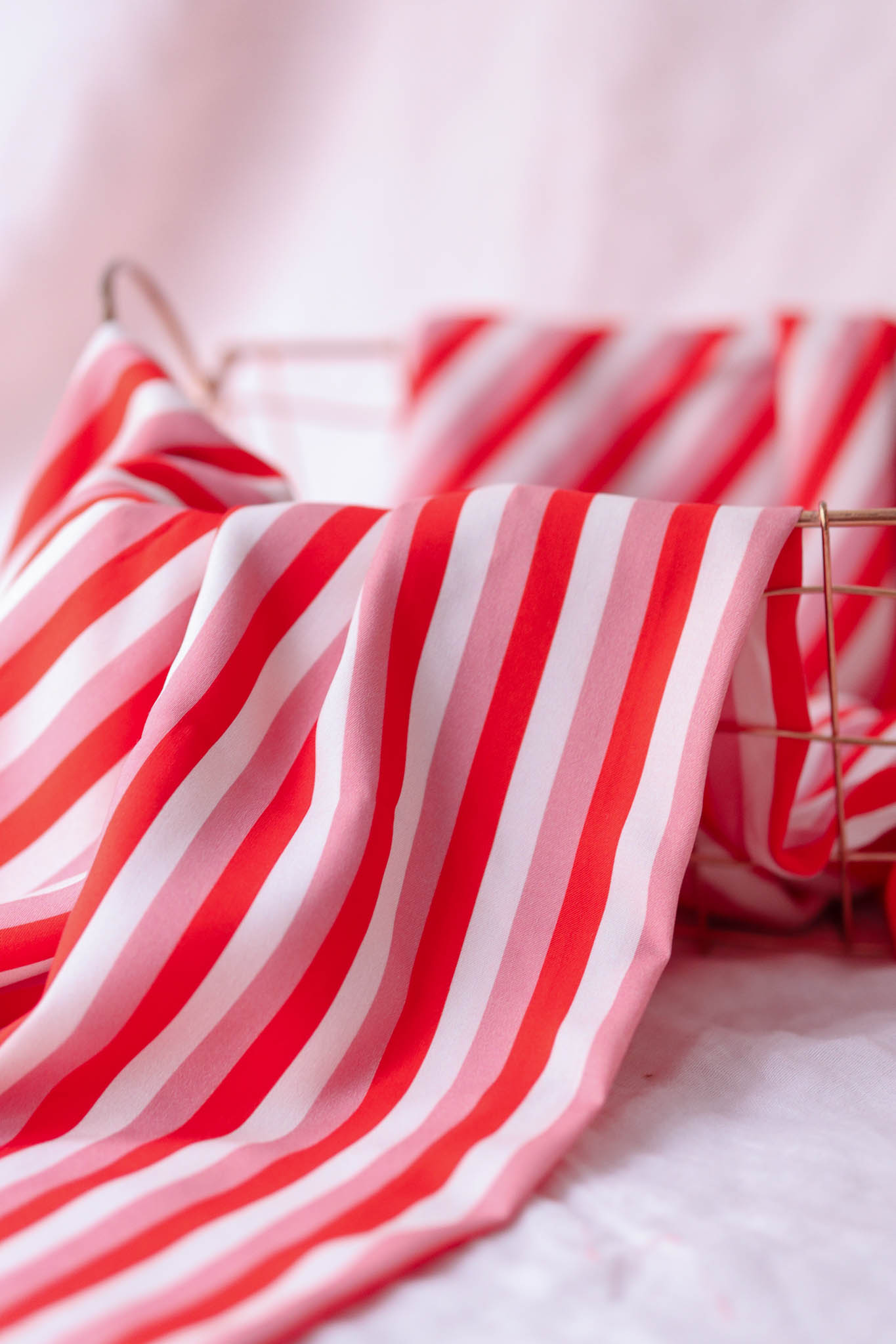 Viscose POPPY STRIPES - Lise Tailor