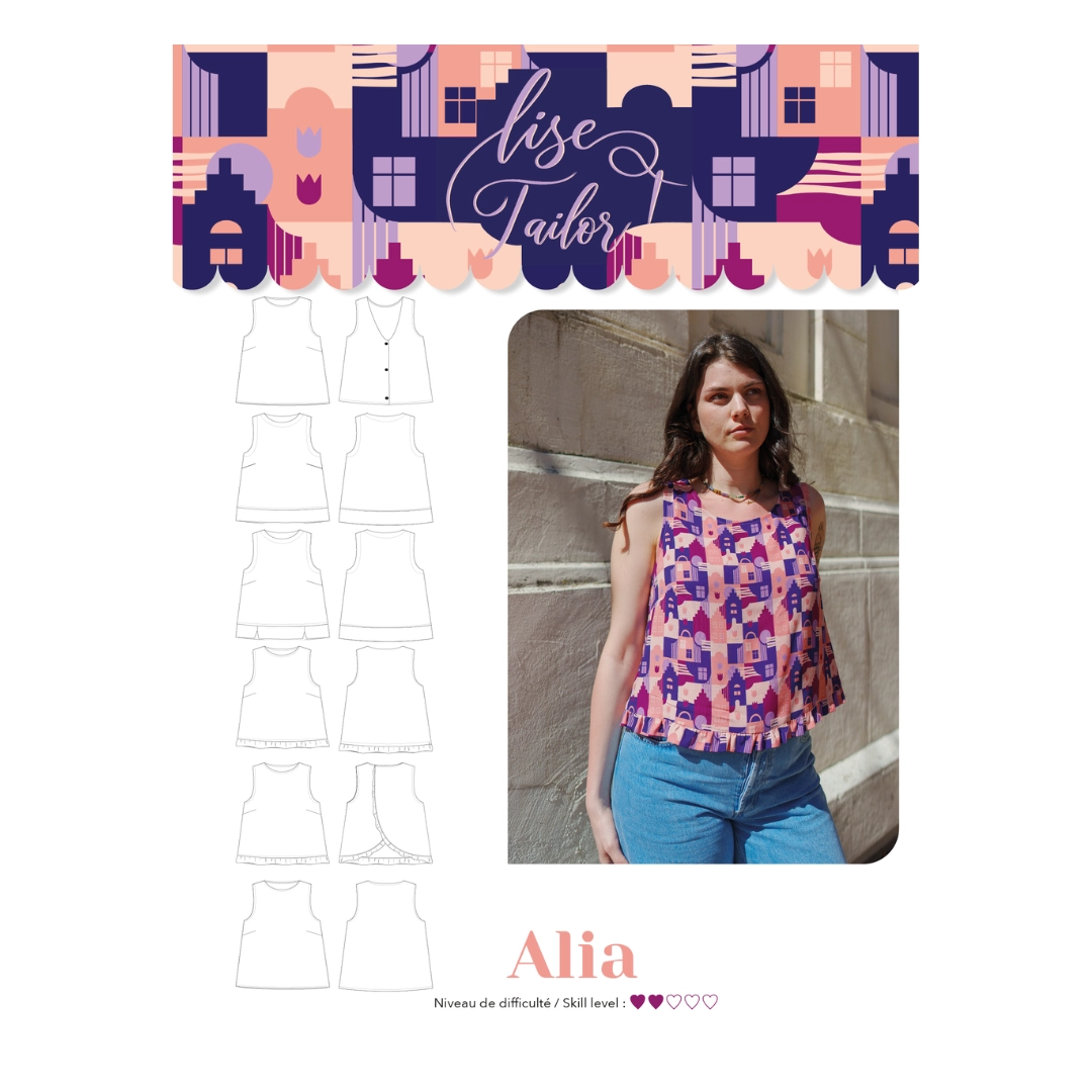 Patron de couture ALIA - Lise Tailor